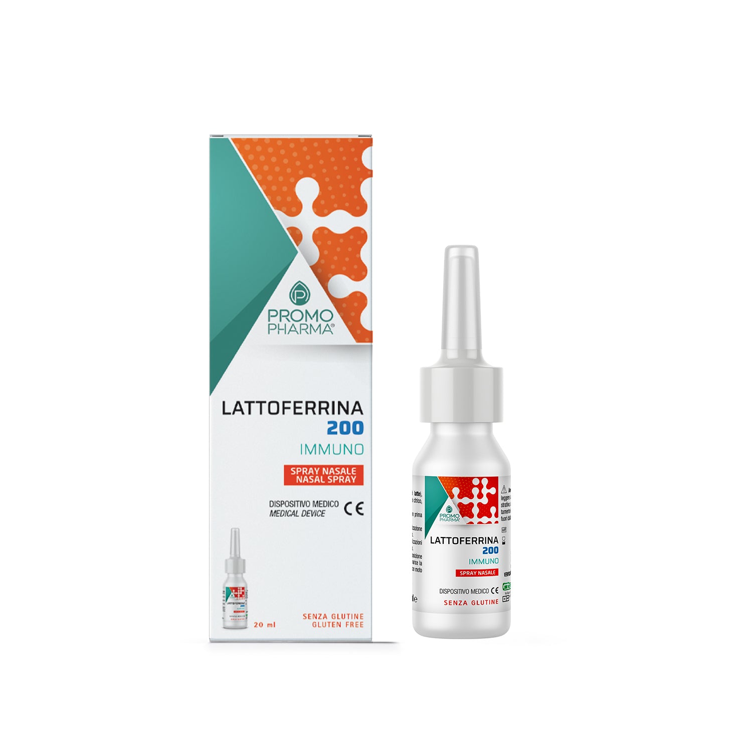 Lattoferrina 200 Immuno Spray Nasale - Rimedi stagionali, Sistema ...